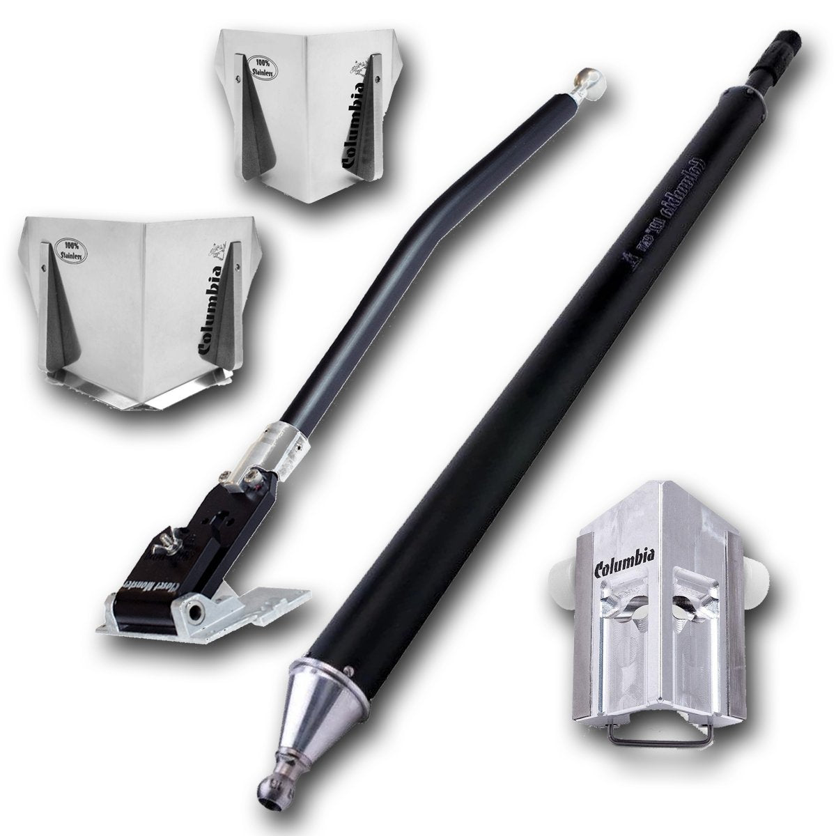 Columbia Closet Monster 5 Piece Corner Flusher Combo Set – Toolriver ...